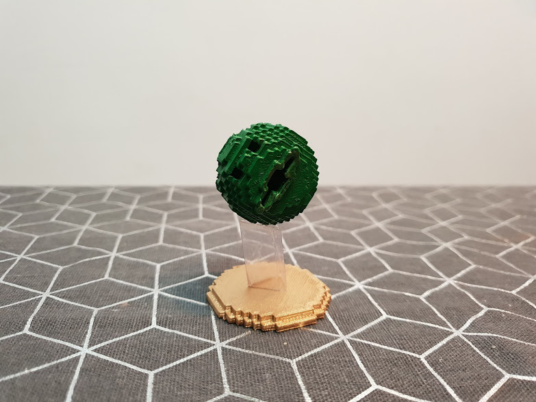 Free 3D file Wizball 8-bit・3D printer design to download・Cults