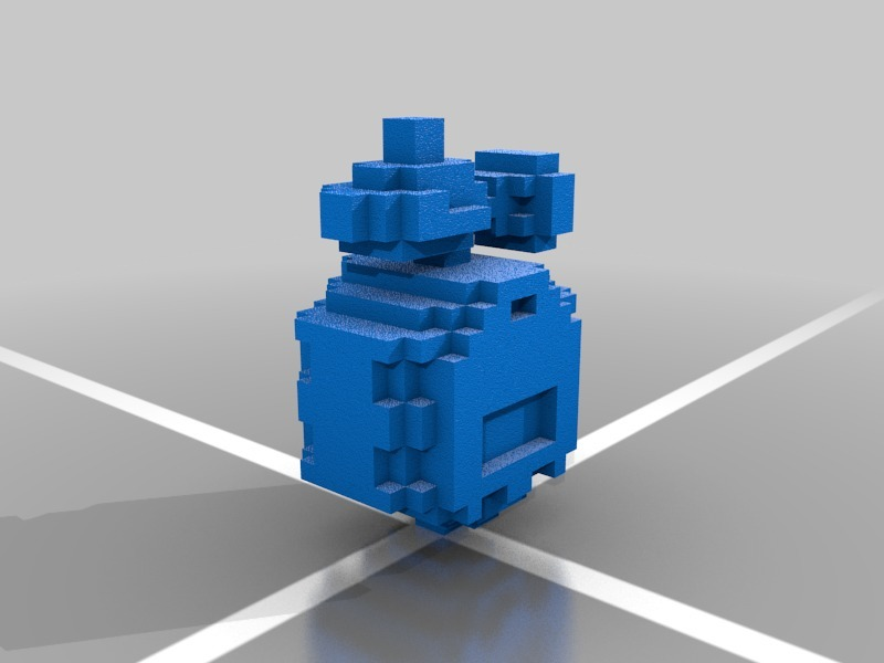 Free 3D file Impossible Mission 8-Bit Figures・3D printable model to ...