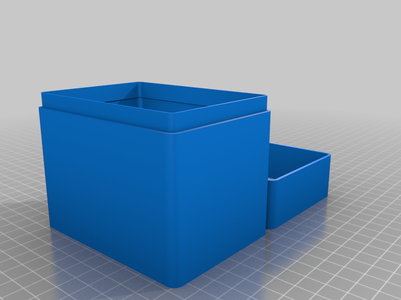 Free 3D file Customized MTG Deck Box (fits two decks)・Template to ...