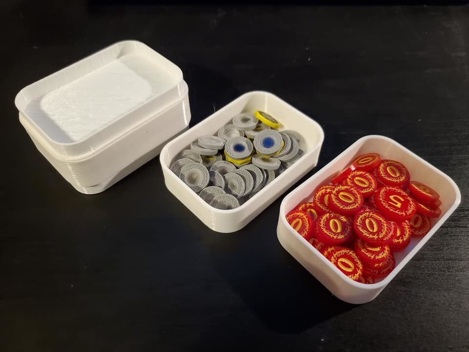 Free 3D file Stacking Token Trays (TPU Filament)・3D printing design to ...