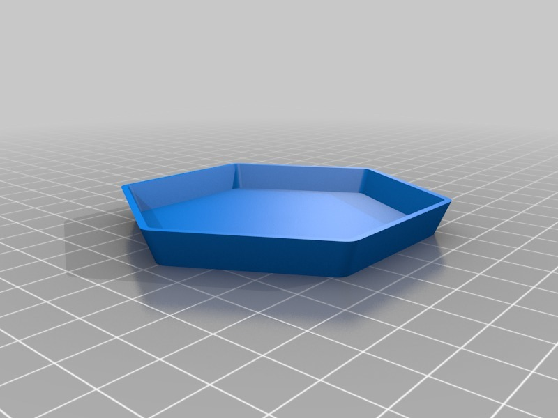 Free 3D file Hex plate for hex pot・Template to download and 3D print・Cults