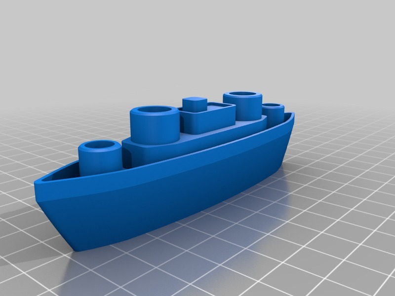Free 3D file Original stand-boat for pencils and pens・3D printer design ...