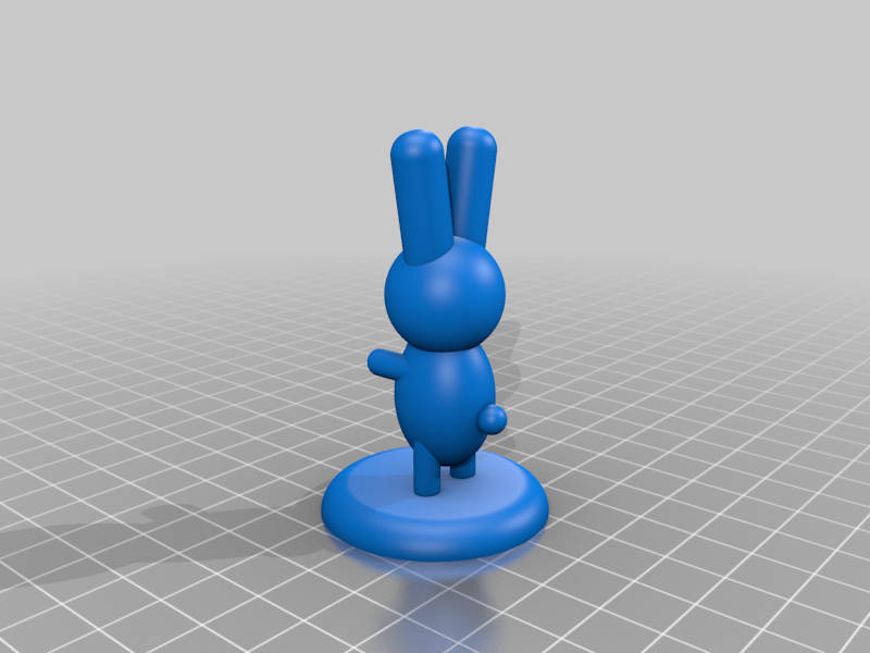 Free 3D file Rabbit with Heart・3D printing template to download・Cults