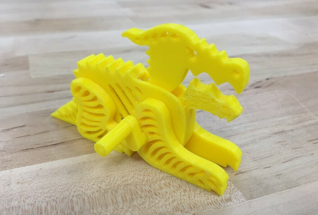 Free 3D file Snappy Dragon・3D printable object to download・Cults