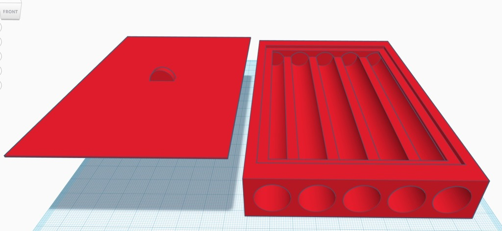 Free 3D file Ant test tube holder with lid・Template to download and 3D ...