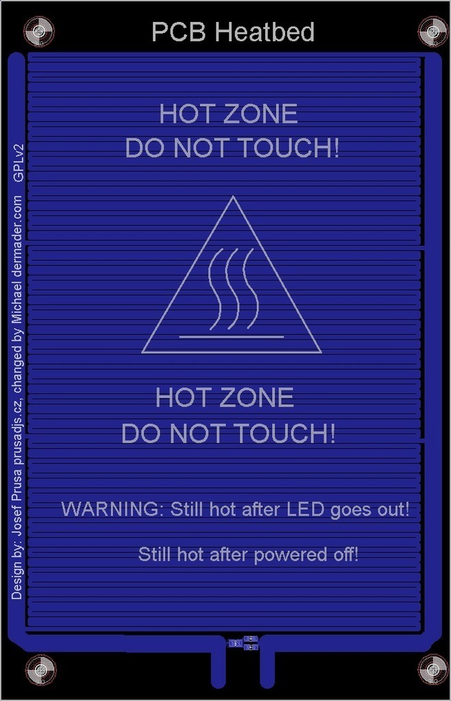 Free 3D file PrintrBot Simple Heatbed・3D printable design to download・Cults