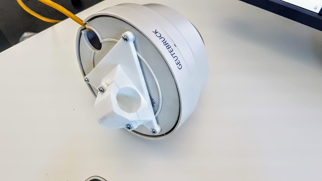 Free 3D file Geutebrueck E2 - Pipe Mount・3D printer model to download・Cults