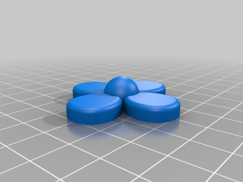 Free 3D file flower top・Template to download and 3D print・Cults