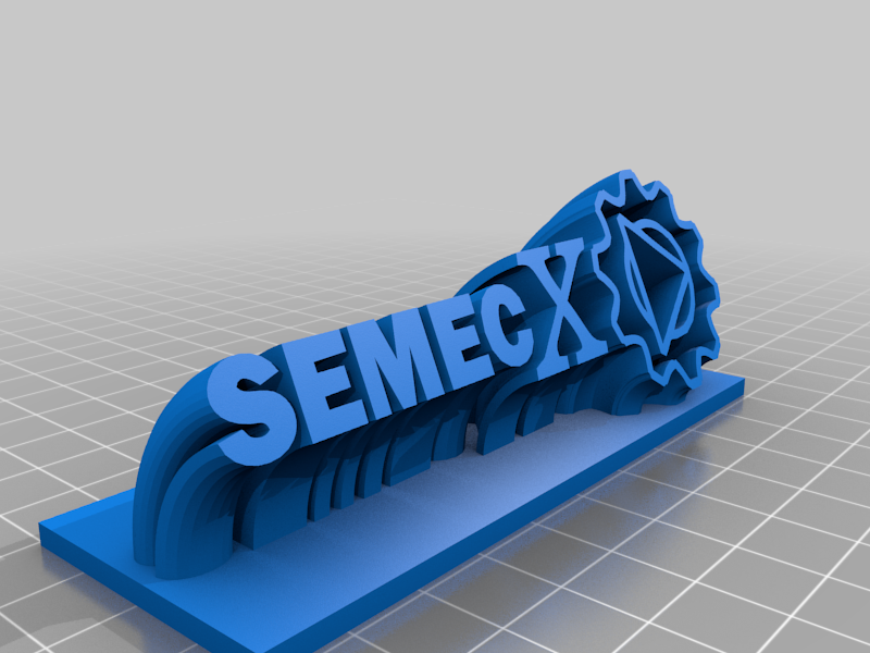 Free 3D file SEMECX・3D printing model to download・Cults