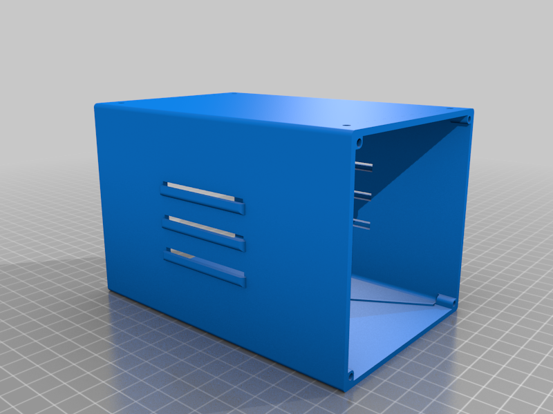 Free 3D file Vented Enclosure Power Supply Box/case maker・3D print ...