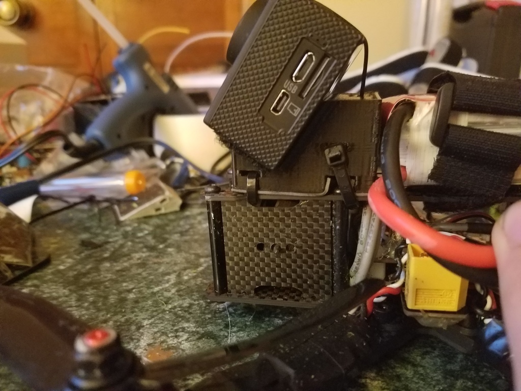 Free 3D file Action Cam Quadcopter Mount・3D printable model to download ...