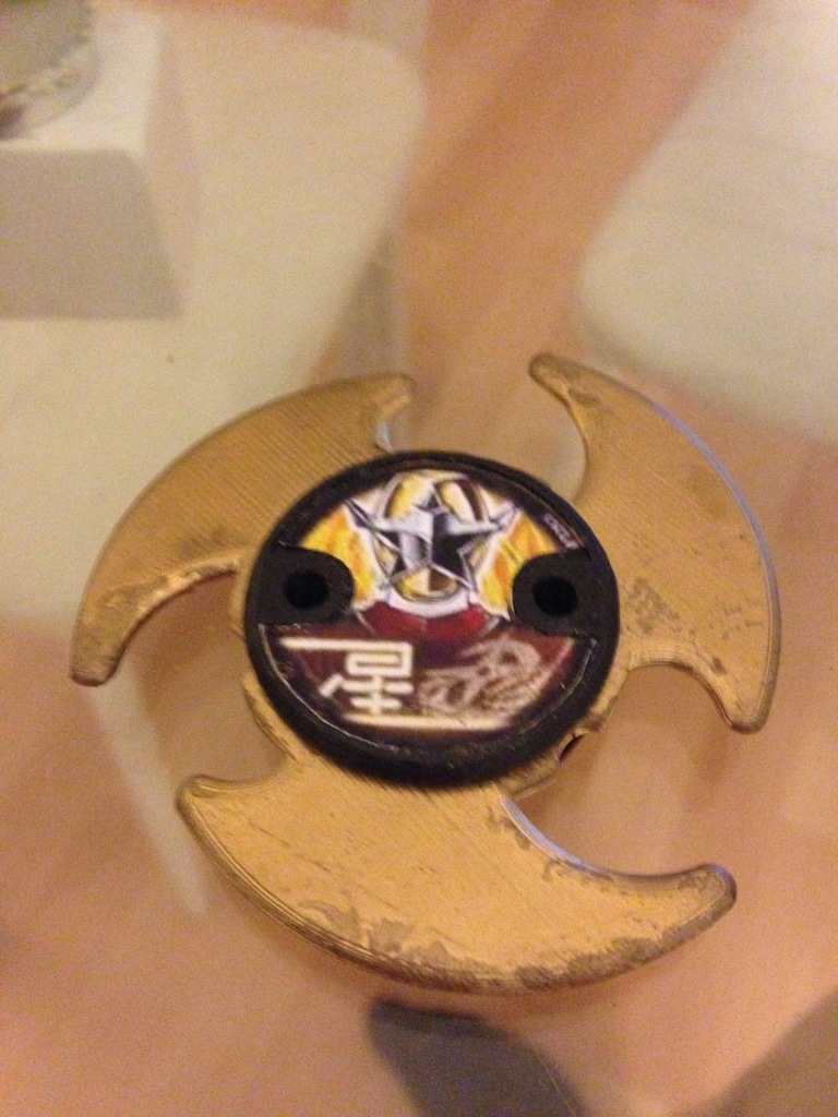 Free 3D file Power rangers ninja steel star étoile・Model to download ...