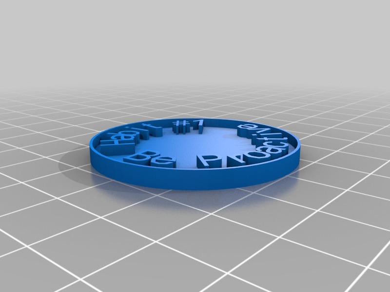 Free 3D file habit coin・3D printer design to download・Cults