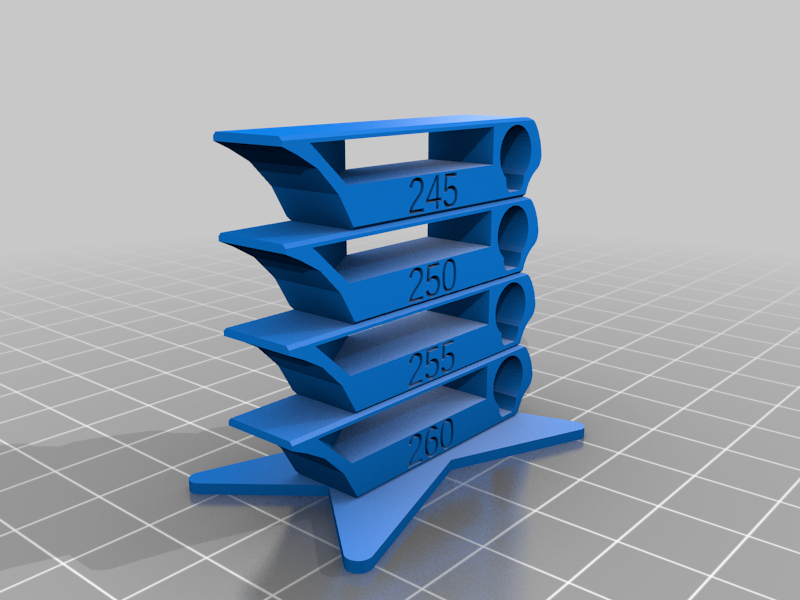 Free 3D file Temp tower 260 245 polymaker 🧞‍♂️・3D print design to ...