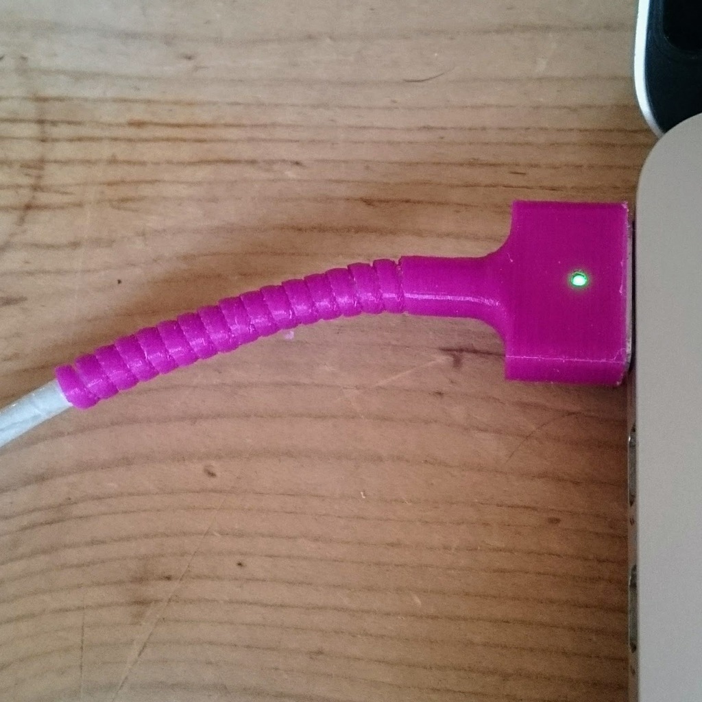 Free 3D file Magsafe cable saver for Macbook・Model to download and 3D ...