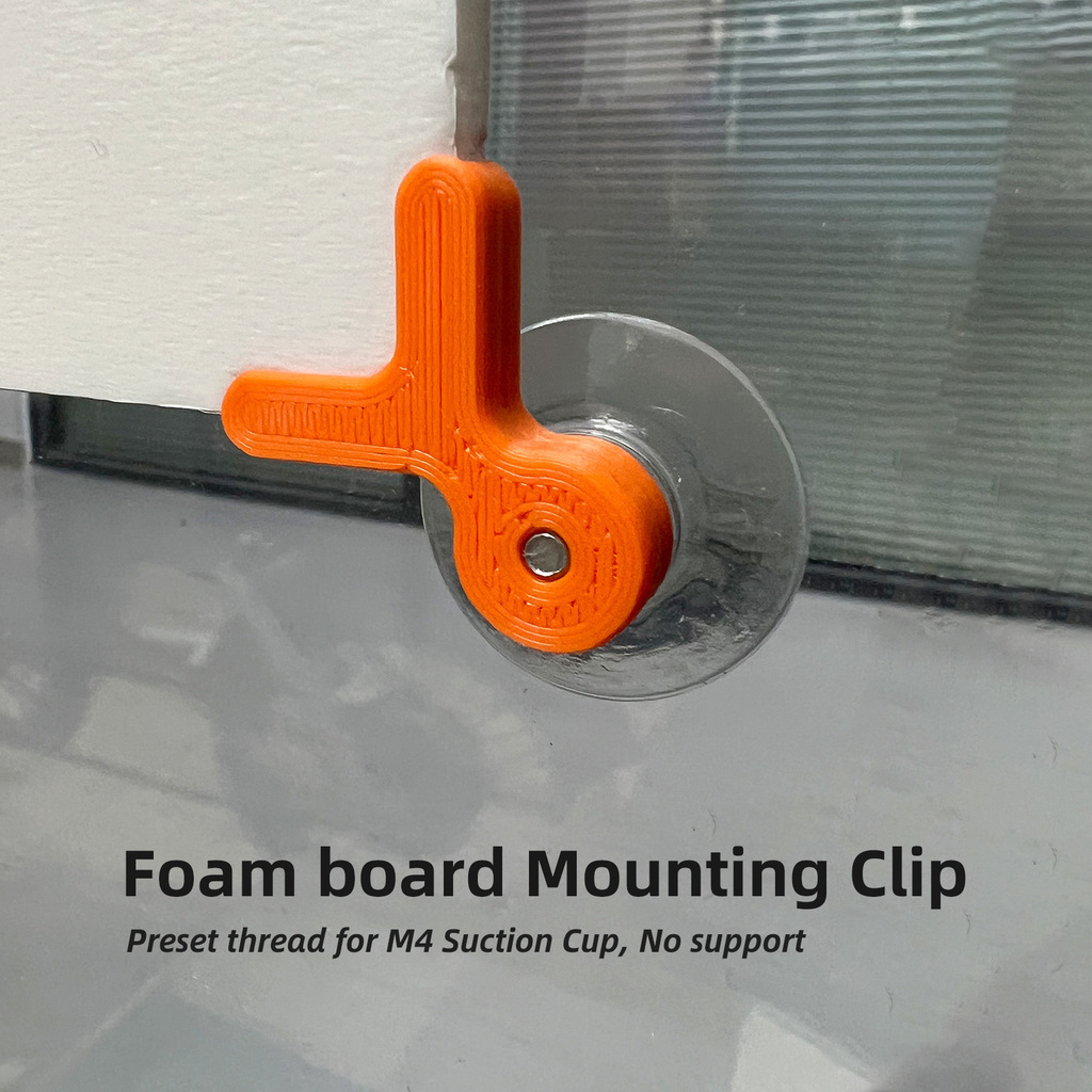 Free 3D file Foam board Mounting Clip・3D printing template to download ...