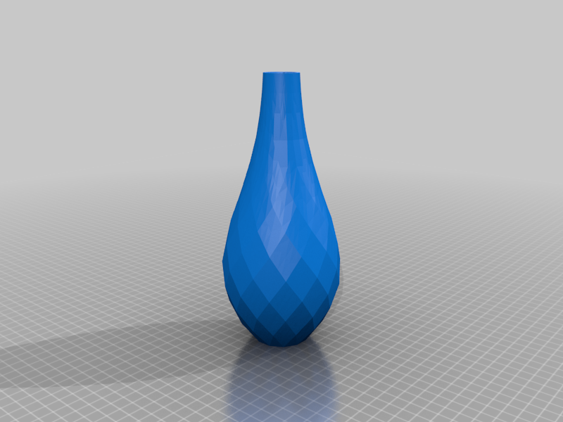 Free 3D file Vase with Diamond Pattern・3D printing model to download・Cults