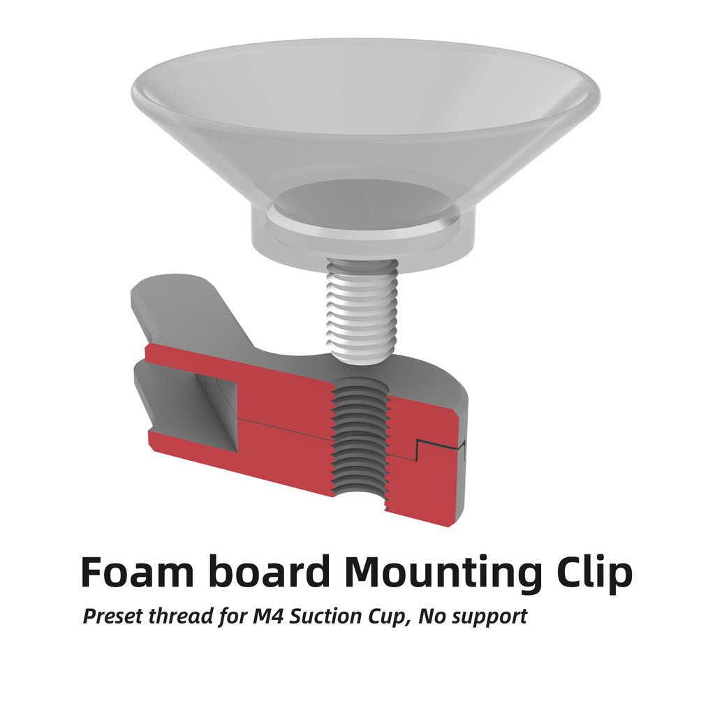 Free 3D file Foam board Mounting Clip・3D printing template to download ...