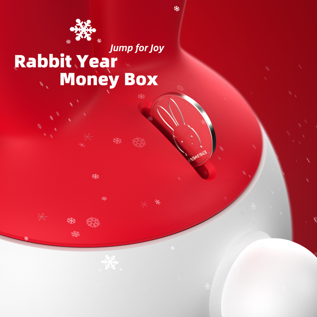 Free 3D file Rabbit Money Box 🐇・3D printer design to download・Cults