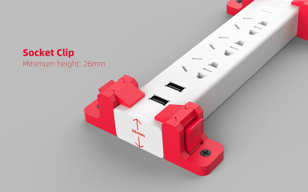Free 3D file Socket Clip・Design to download and 3D print・Cults