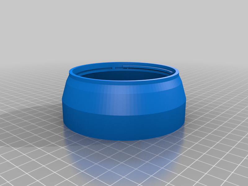 Free 3D file Lens hood LH-76D for Olympus ED 100-400mm f/5.0-6.3 IS・3D printer model to download ...