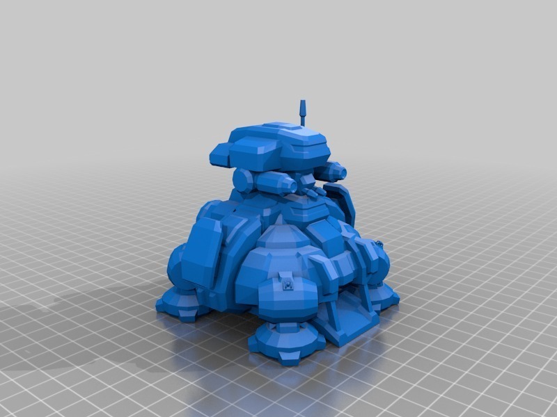 Free 3D file Starcraft 2 Terran Planetary fortress・3D printer design to ...