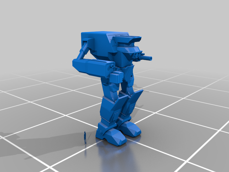 Archivo 3D gratis American Mecha Ice Ferret/ Ice Fenris・Plan imprimible ...