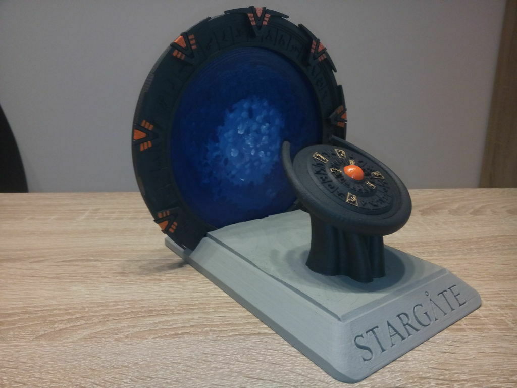 Free STL file Stargate 🎭・3D print object to download・Cults