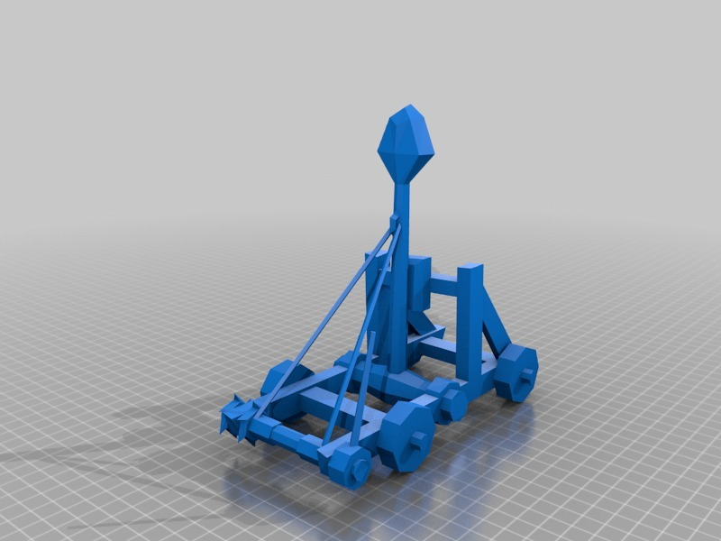 Free 3D file Stronghold - catapult (siege)・3D printing idea to download ...