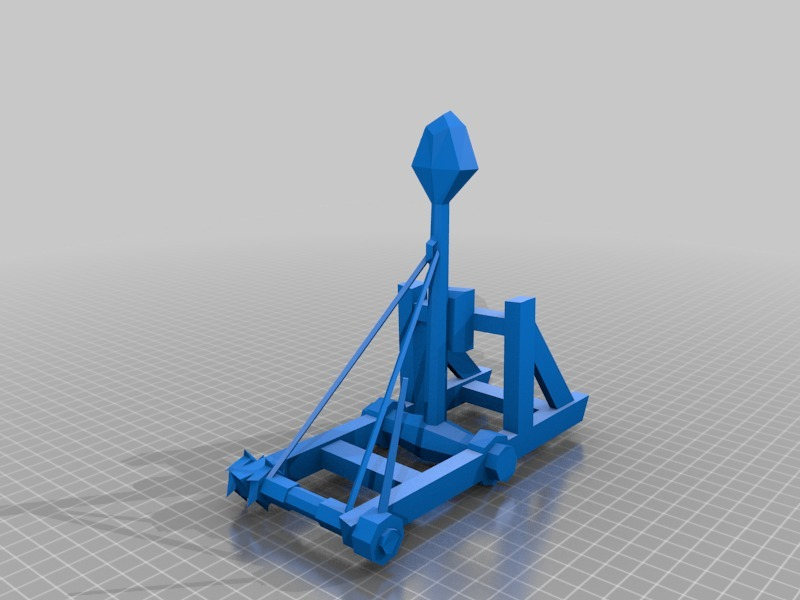 Free 3D file Stronghold - catapult (siege)・3D printing idea to download ...
