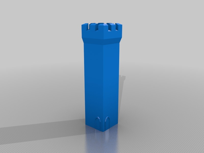 Free 3D file Stronghold - Tower lookout・3D printer model to download・Cults