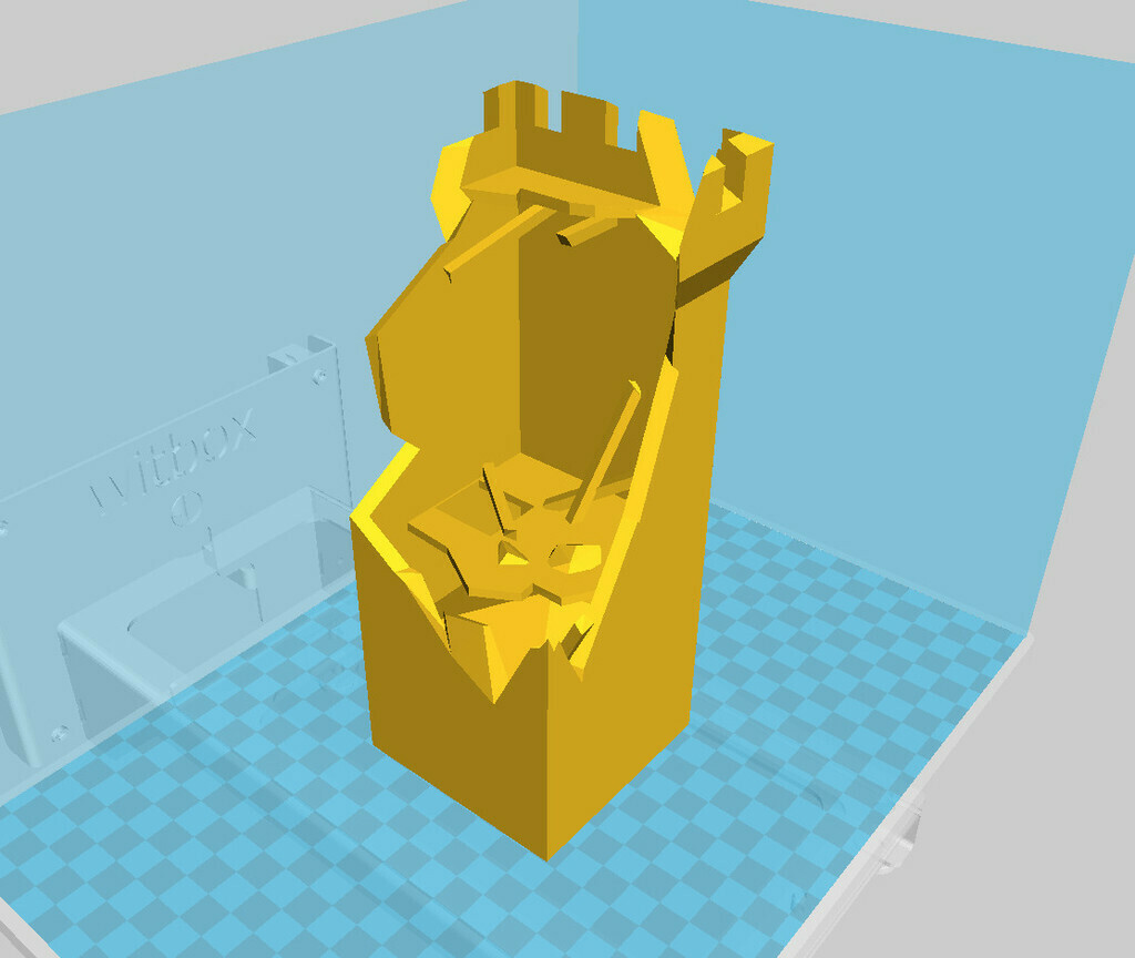 Free 3D file Stronghold - Tower square destroyed・3D printing design to ...