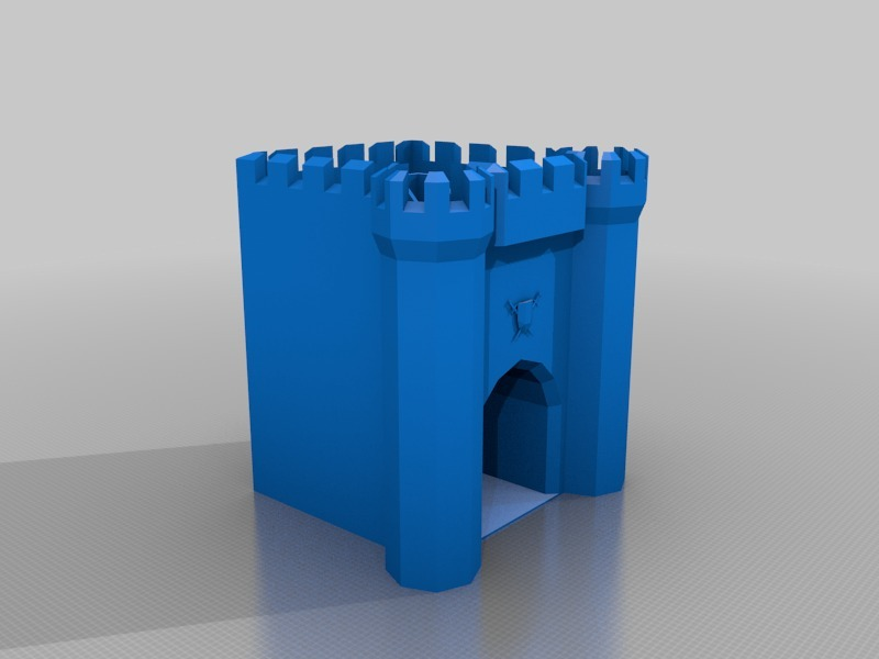 Free 3D file Stronghold - Gatehouse medium・Model to download and 3D ...