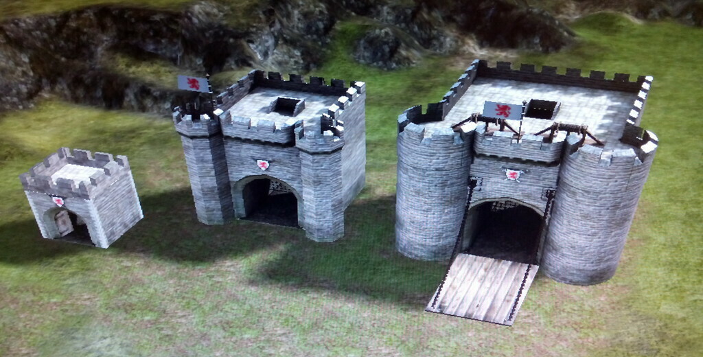 Free 3D file Stronghold - Gatehouse medium・Model to download and 3D ...
