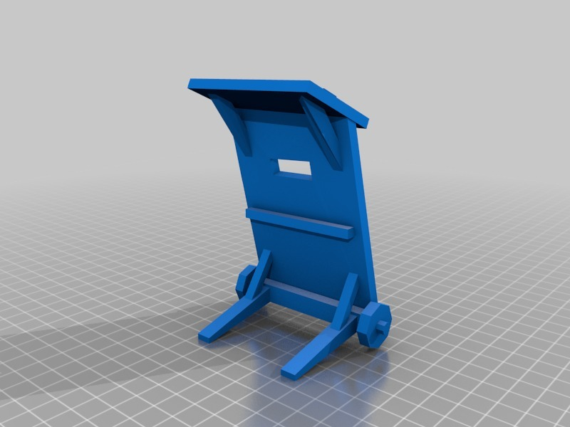 Free 3D file Stronghold - Mantlet / Portable shields (siege)・3D printer ...