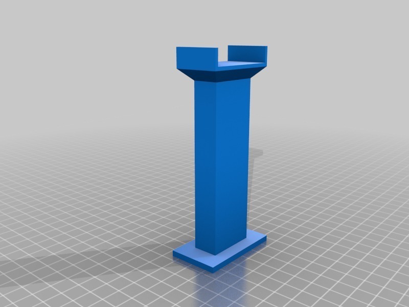 Free 3D file Wooden Train Track Support・Object to download and to 3D ...
