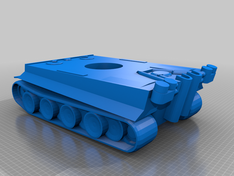 Free 3D file Tiger H1 🐅・3D print model to download・Cults