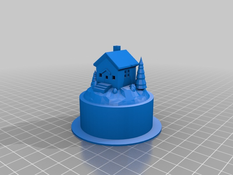 Free 3D file Tea Light Scene - 02・3D printer model to download・Cults