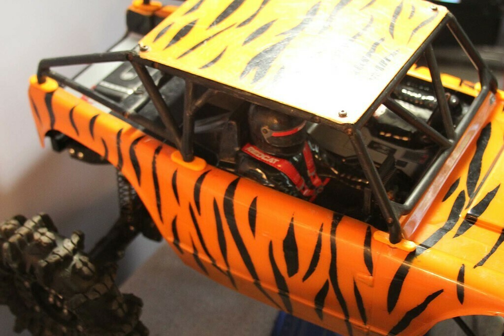 Free 3D file Roll cage reinforcement plates for Redcat Wendigo・3D print ...