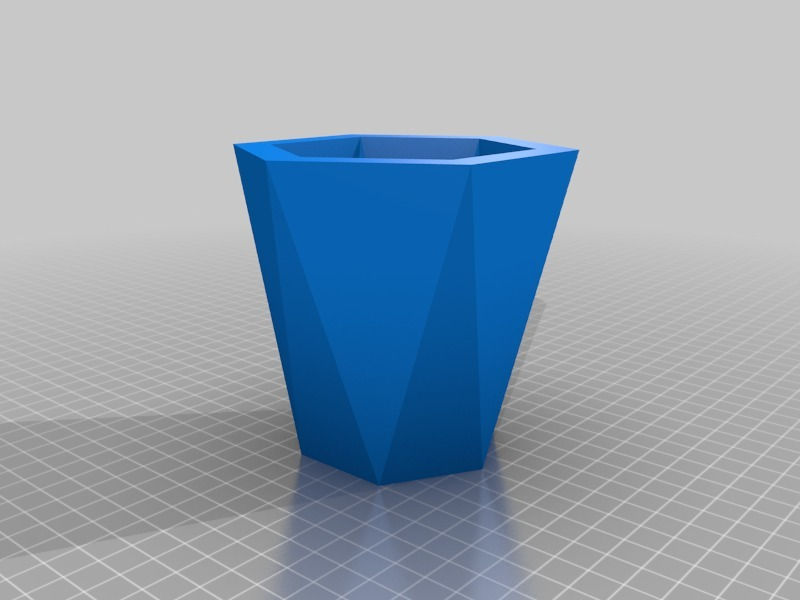 Free 3D file Hexagonal Cup・3D print object to download・Cults