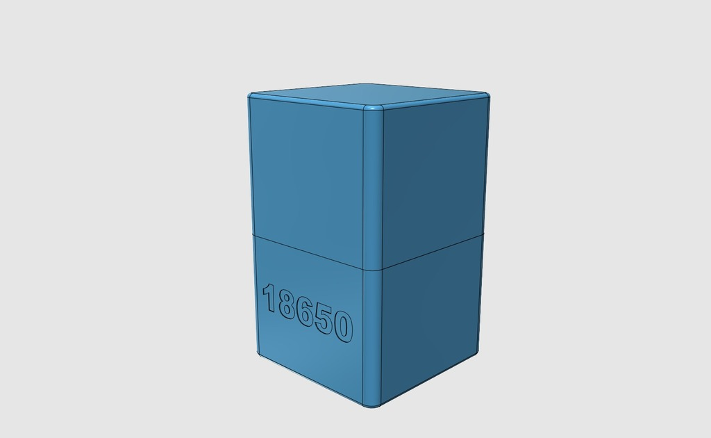 Free 3D file 18650 Battery Case 🔋・Model to download and 3D print・Cults