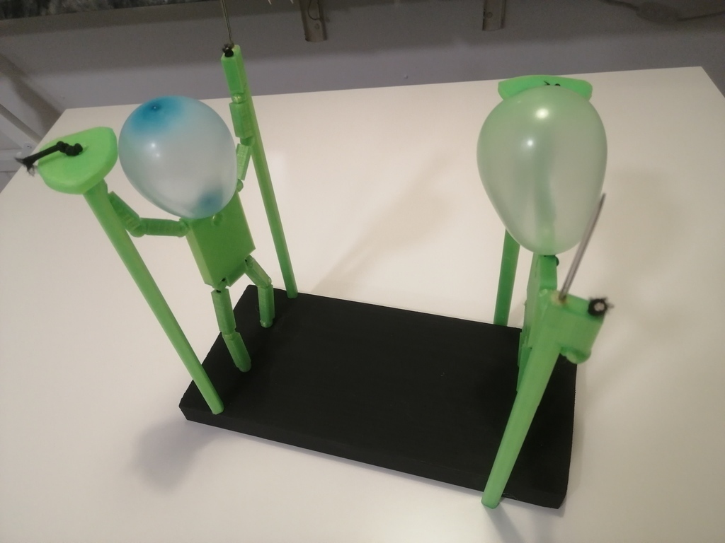 Free 3D file Fencing Game 🤺・3D printer design to download・Cults