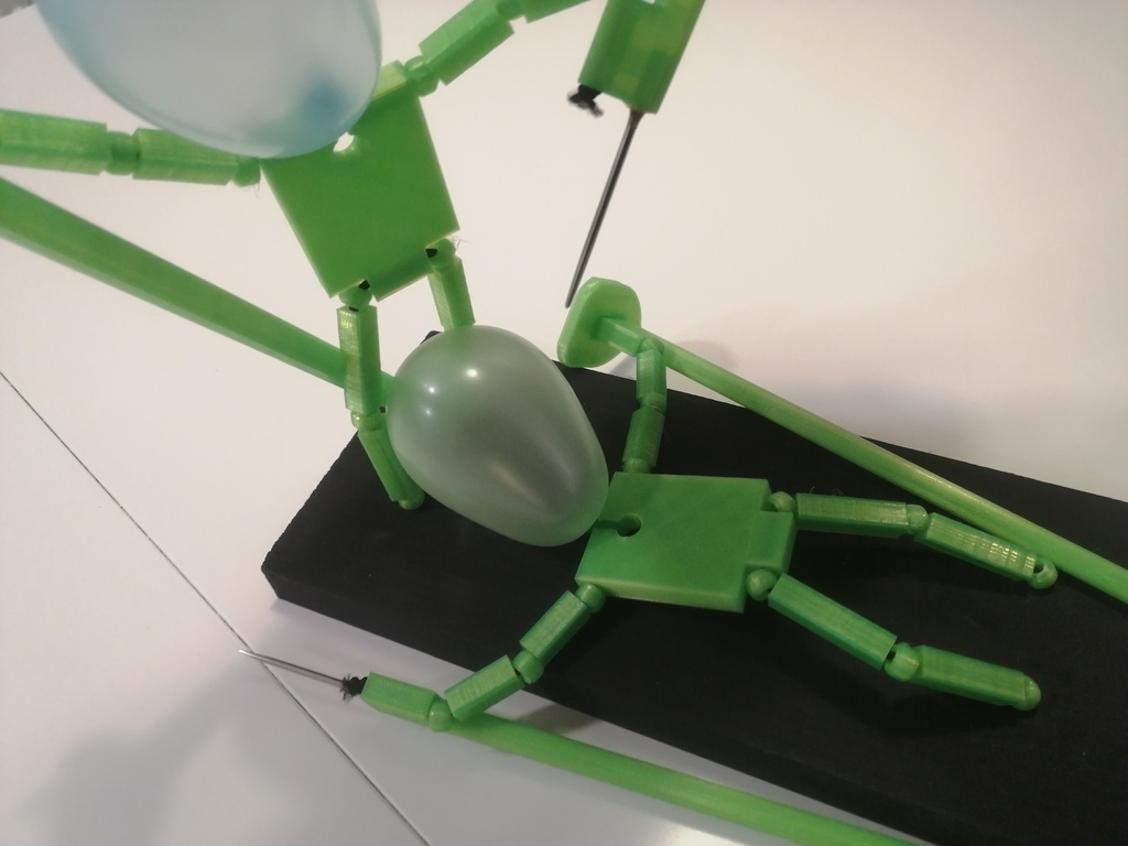 Free 3D file Fencing Game 🤺・3D printer design to download・Cults