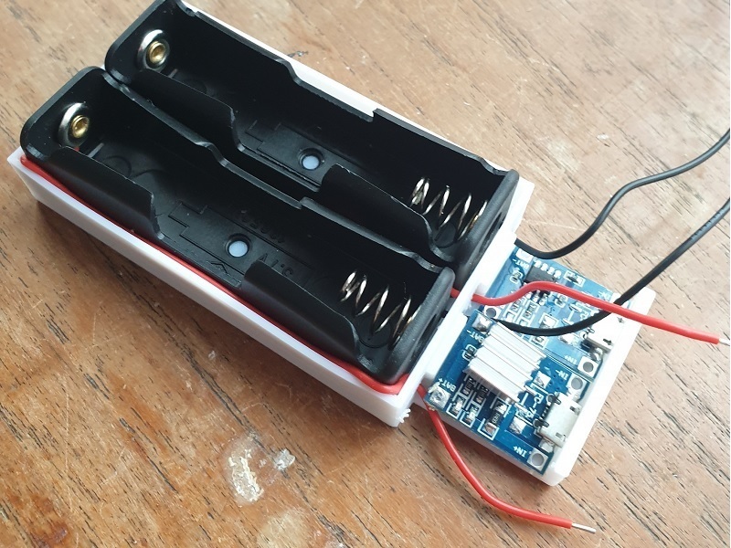 Free 3D file Dual TP4056 18650 charger cases・3D printer design to ...