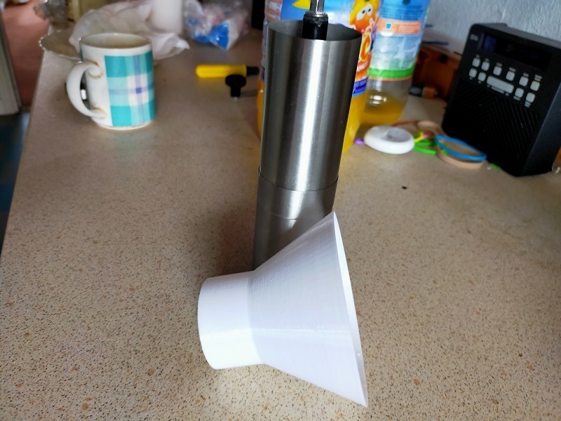 Free 3D file Coffee Grinder Funnel・3D printable design to download・Cults