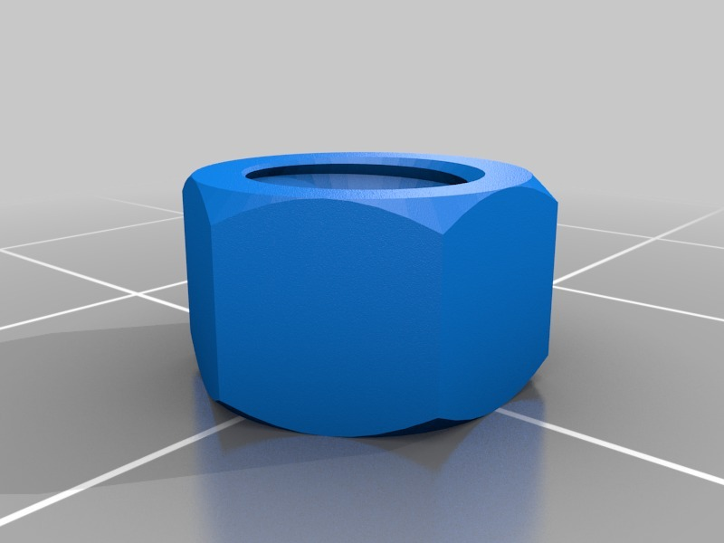Free 3D file M5 Nut・3D printing model to download・Cults