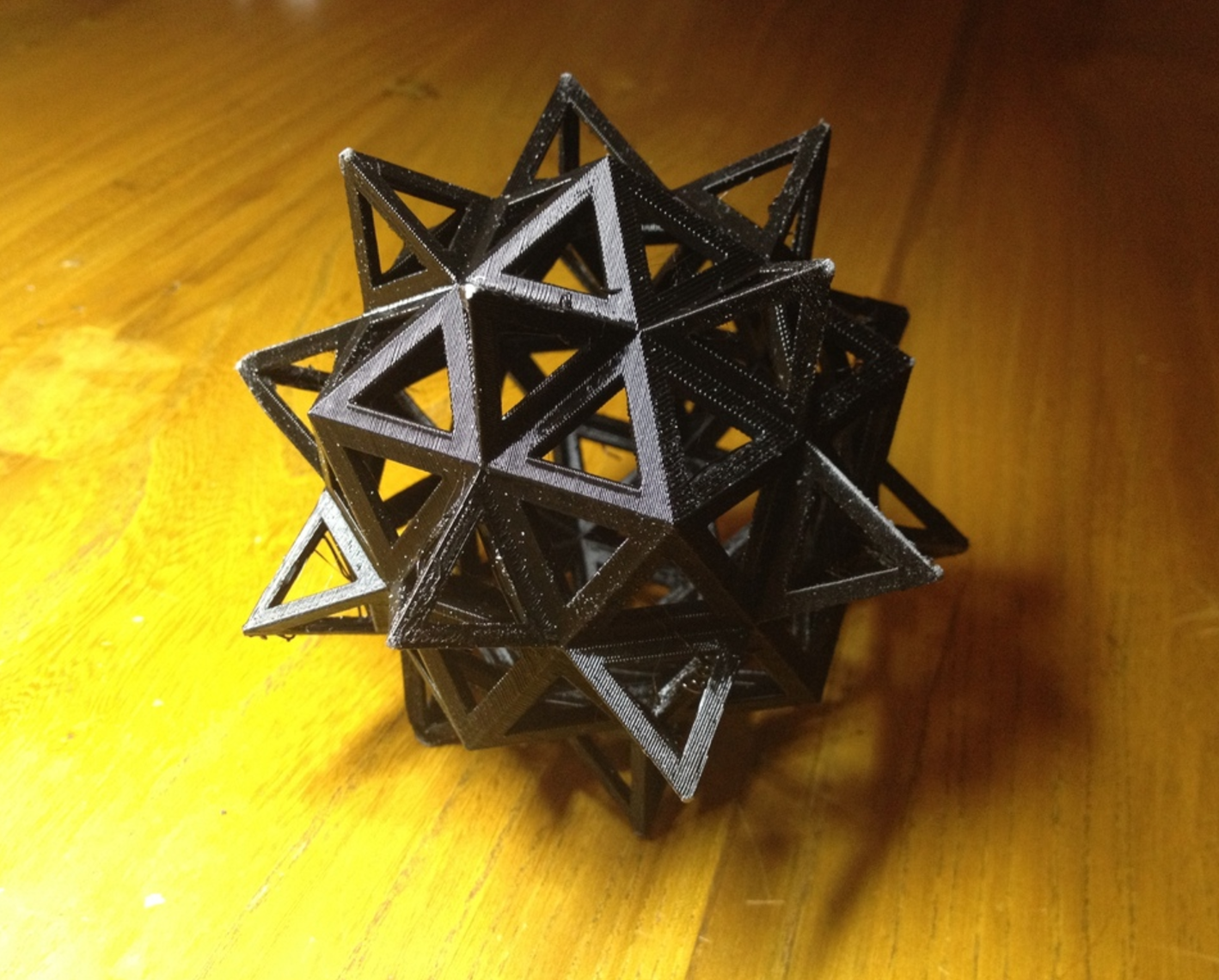 Download free STL file Polyhedron by Leonardo da Vinci • Design to 3D ...