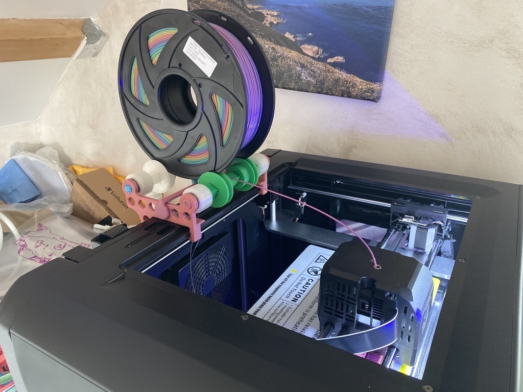 Free 3D file QIDI X-PLUS spool holder・3D printer model to download・Cults