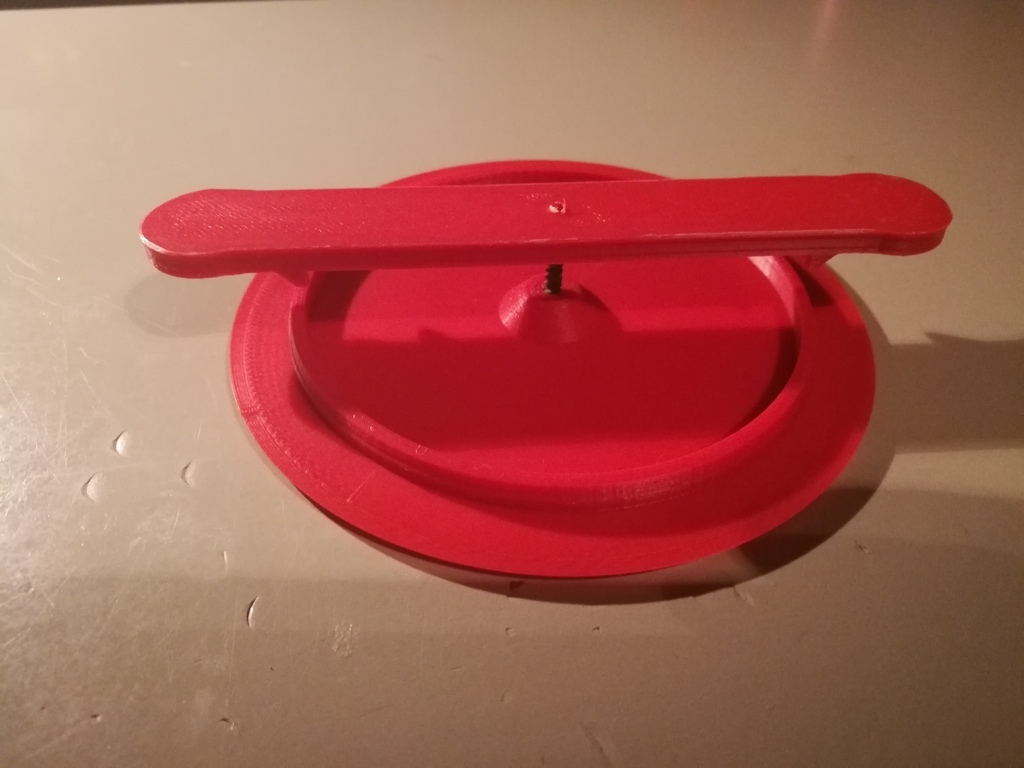 Fichier 3D gratuit Couvercle de plaque de plâtre pour trou D=100・Objet pour impression 3D à ...