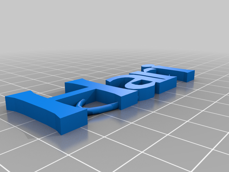 Free 3D file Hari Name Keychain・3D printing idea to download・Cults